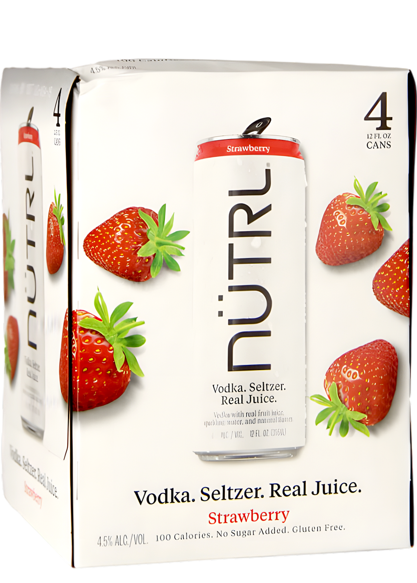 NUTRL STRAWBERRY VODKA SELTZER – Creekville Spirits