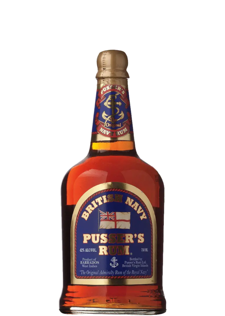 PUSSERS BLUE LABEL RUM – Creekville Spirits