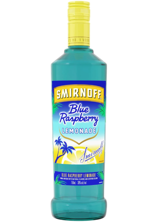 SMIRNOFF BLUE RASPBERRY LEMONADE – Creekville Spirits