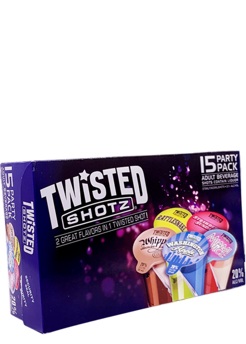 TWISTED SHOTZ PARTY PACK BLACK – Creekville Spirits